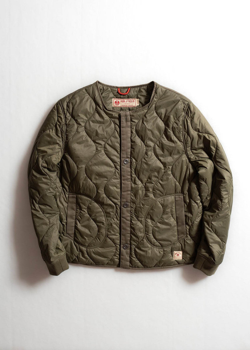 Hudson Jacket – Lightweight Nylon Military-Inspired Jacket – Iron and ...