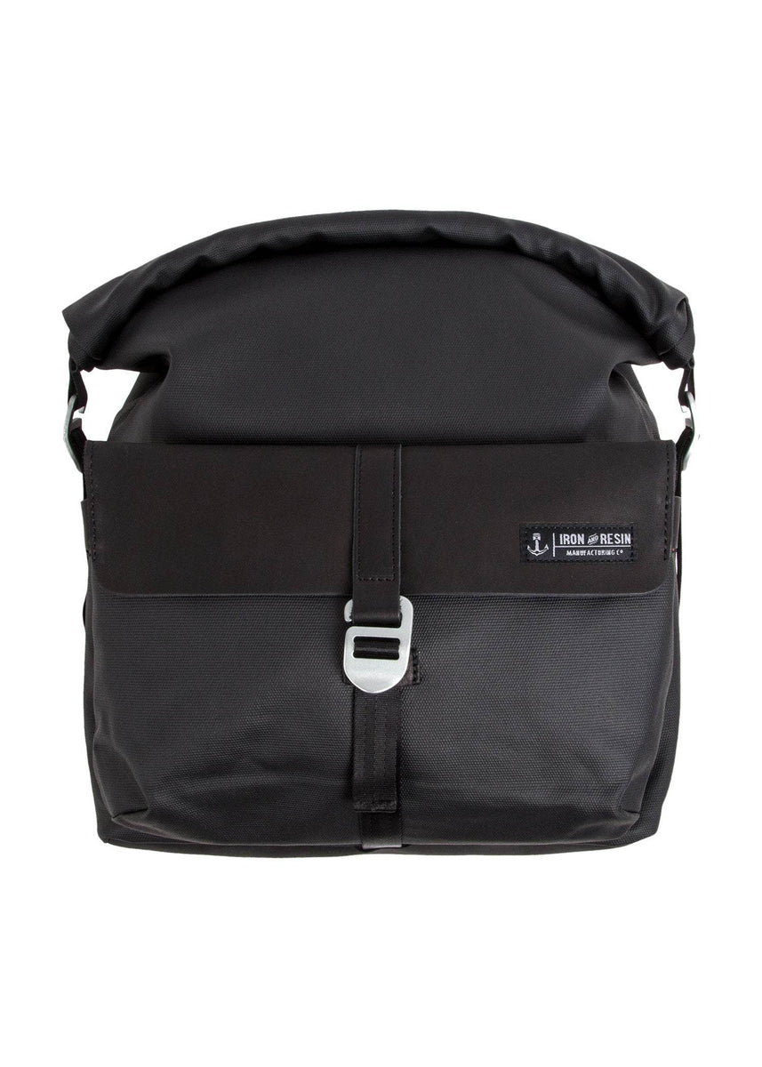 Moto Pannier Bag – Durable 30L Canvas & Leather – Iron and Resin Europe